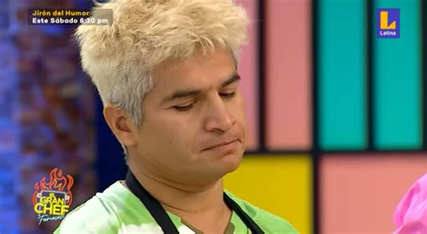 El Gran Chef Famosos Miguel Vergara Se Emocionó Al Recordar Su Niñez