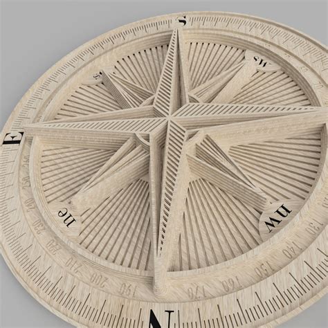Rust Natural Compass Arteebo