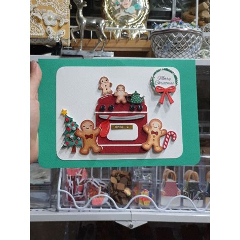 การ์ดคริสต์มาสแฮนด์เมด Christmas Card Shopee Thailand