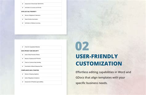 IT Internal Legal Audit Checklist Template In Word PDF Google Docs