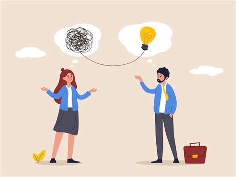 Premium Vector Simplify Complex Business Idea Concept Untangle Or