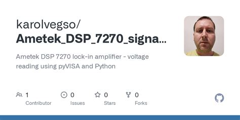 GitHub Karolvegso Ametek DSP 7270 Signal Recovery Signal Channel A