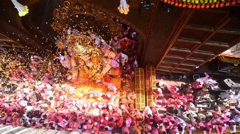 In Photos Lalbaugcha Raja Procession Begins In Mumbai