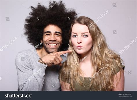Beautiful Happy Mixed Race Love Couple Stock Photo Shutterstock