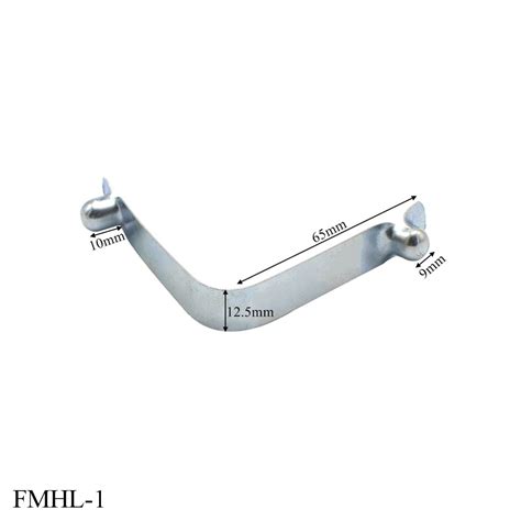 텐트용 플랫 메탈 잠금 스프링 클립 더블 버튼 제조 V 모양 가방 당 2 개스프링 Aliexpress