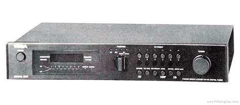 WEGA Modul T AM FM Stereo Tuner Manual HiFi Engine