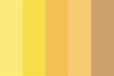 Apple Barrel Yellows Color Palette