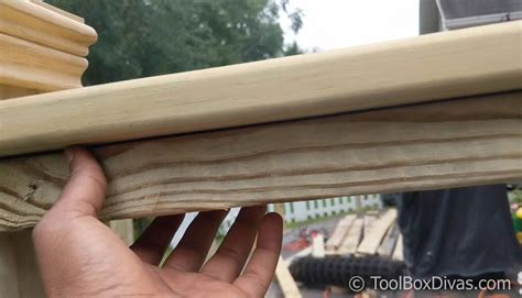 How To Easily Build And Install Deck Railing Wood Deck Railing Deck Railing Diy Diy Deck