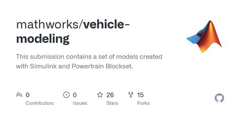 GitHub Mathworks Vehicle Modeling This Submission Contains A Set Of Models Created With