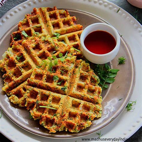 Pakora Waffles Savory Chickpea Flour Waffles Artofit