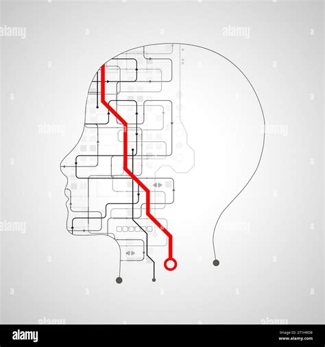 Artificial Intelligence Ai And Big Data Concept Machine Cyber Mind Humen Face With Binary