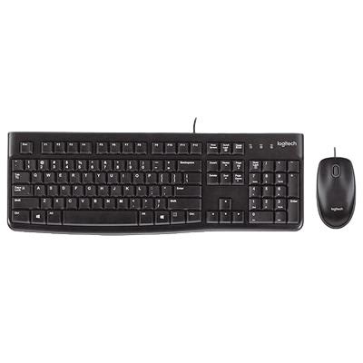 Logitech MK Wired Desktop Keyboard Mouse Combo BMC INC