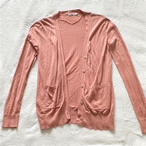 Womens Pink Cardigan Depop