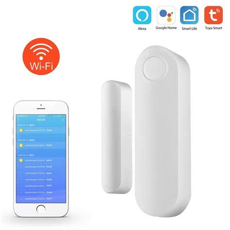 Sensores Inteligentes De Puerta Wifi Tuya App Cont Grandado