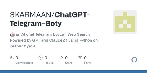 Github Skarmaan Chatgpt Telegram Boty An Ai Chat Telegram Can Web Search Powered By