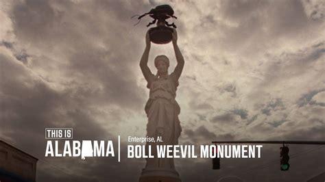 Boll Weevil Monument This Is Alabama Youtube