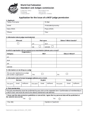 Judges Permission Procedure Wcf En Doc Template Pdffiller