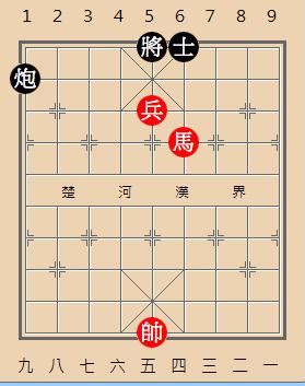 中國象棋實用殘局馬高兵勝炮單士 每日頭條