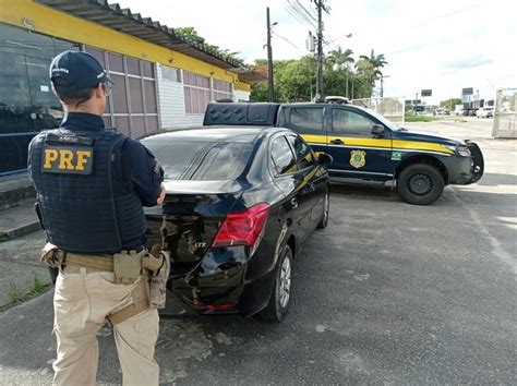 Portal Agreste Violento PRF RECUPERA CARRO ROUBADO USADO EM TRANSPORTE