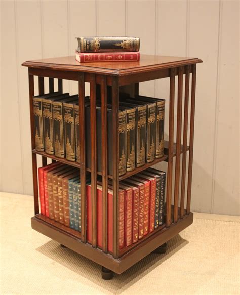 Edwardian Mahogany Revolving Bookcase Antiques Atlas