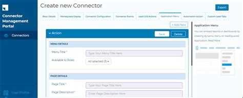 Create A Connector Api Docs Leadsquared