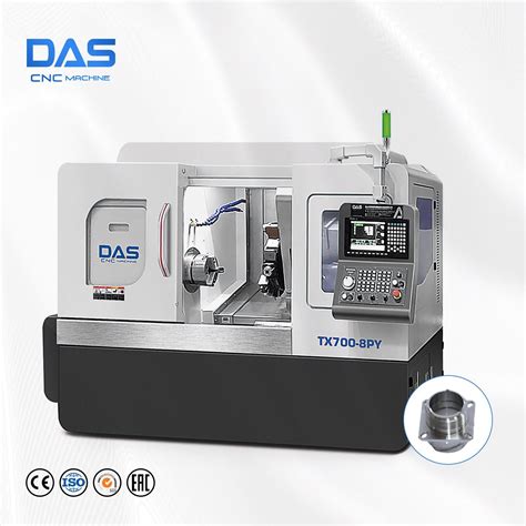 Turret CNC Turning Milling Lathe Machine And Y Axis To Process The