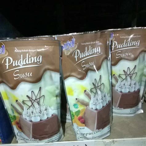 Jual Pudding Nutrijell Rasa Santan Susu Stroberi Mangga Coklat Vanila Lapis Gula Red