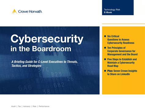 Cybersecurity In The Boardroom Pdf