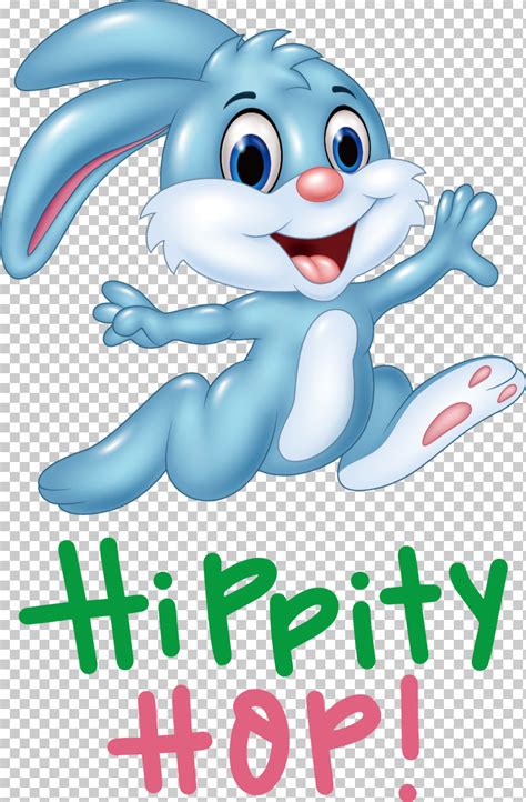 Happy Easter Hippity Hop Png Clipart Cartoon Drawing Happy Easter