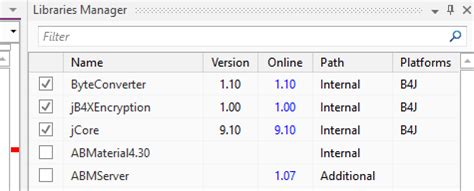 Unknown Type MessageDigest JB4XEncryption B4X Programming Forum
