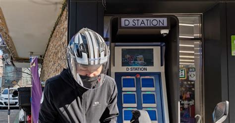 Cu 전기오토바이 배터리 충전 스테이션 오픈