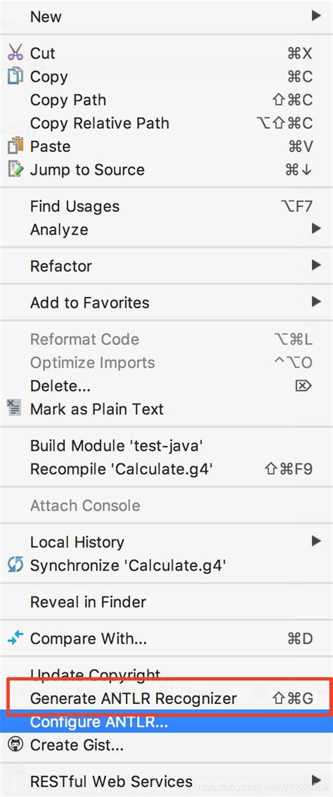 Antlr 使用antlr4实现一个计算器配合变量可以实现程序里的复合指标运算antlr4maven计算器例子 Csdn博客