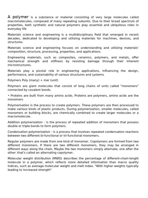 Polymers And Engineered Nanomaterials Pdf