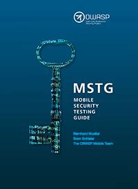 OWASP Mobile Security Testing Guide By Bernhard Muller Goodreads