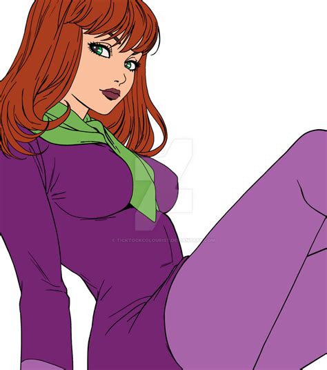 Daphne Lines By Dandon Some Wip Colours By Ticktockcolourist On Deviantart