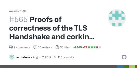 Proofs Of Correctness Of The Tls Handshake And Corking State Machine In