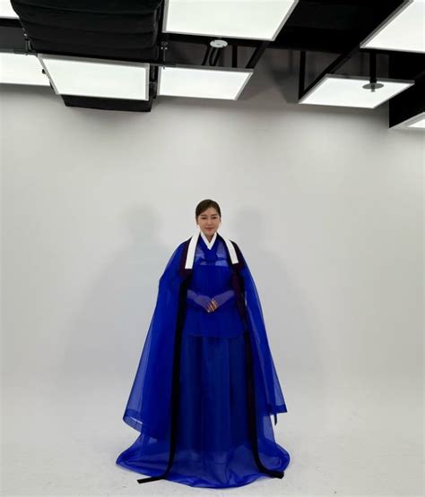 송가인 추석엔 역시 한복이지그림같은 우아한 자태 나무뉴스