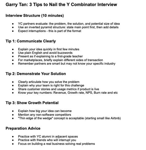 Garry Tan 3 Tips To Nail The Y Combinator Interview Taro Fukuyama