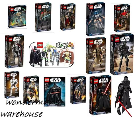 All Lego Star Wars Buildable Figures Online