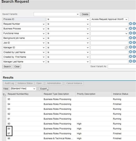 Some Access Requests Are Not Visible In Search Req Sap Community