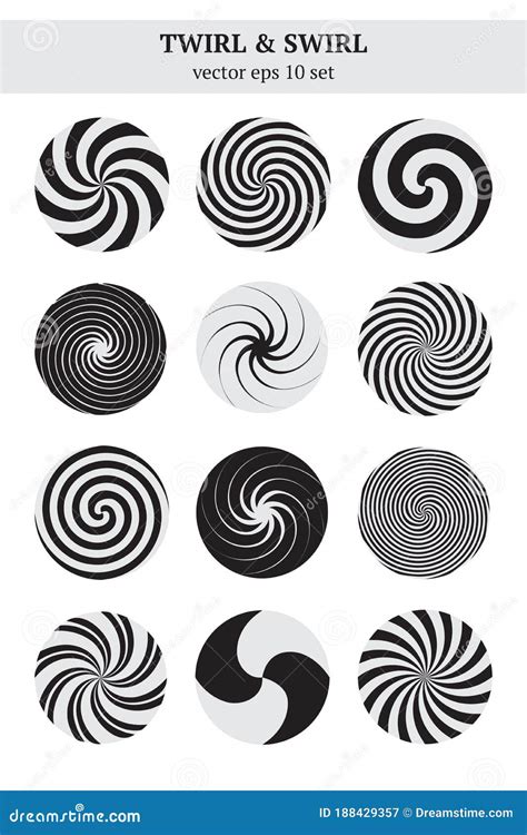 大旋流装置 向量例证 插画 包括有 圈子 收集 不同 投反对票 来回 幻觉 颜色 曲线 188429357