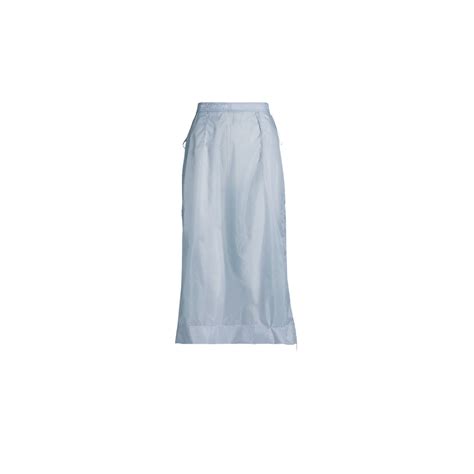 W 메종 마르지엘라 인사이드 아웃 스커트 페일 블루 Maison Margiela Kream