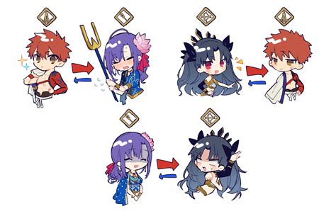 Matou Sakura Emiya Shirou Ishtar Senji Muramasa And Parvati Fate