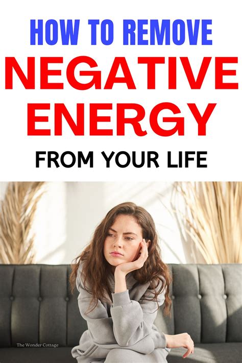 How To Remove Negative Energy From Your Life The Wonder Cottage