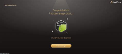 Leetcode 100daysofcode Codingjourney Problemsolving Techcommunity Rishabh Singh