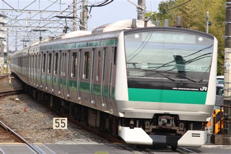 Jr東日本e233系電車 クハe232 7013 南古谷駅 鉄道フォト・写真 By 712aさん レイルラボraillab