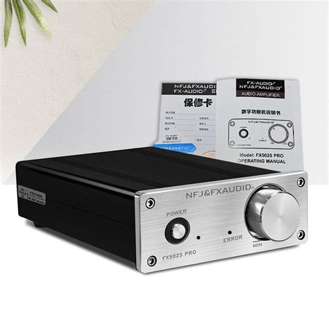 Amplifiers FX Audio FX 502SPRO HiFi 2.0 Full Digital Audio Amplifier ...