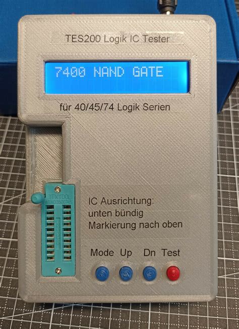 Free 3d File Tes200 Logic Ic Tester Case 🔌・model To Download And 3d