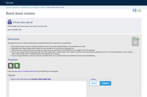 Private Records — Bigsdb 1480 Documentation