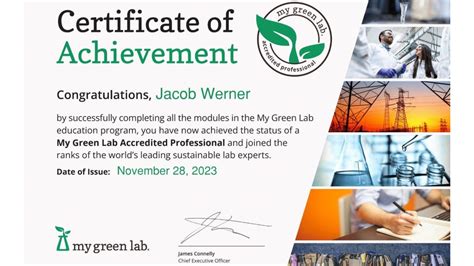 My Green Lab Accredited Professional